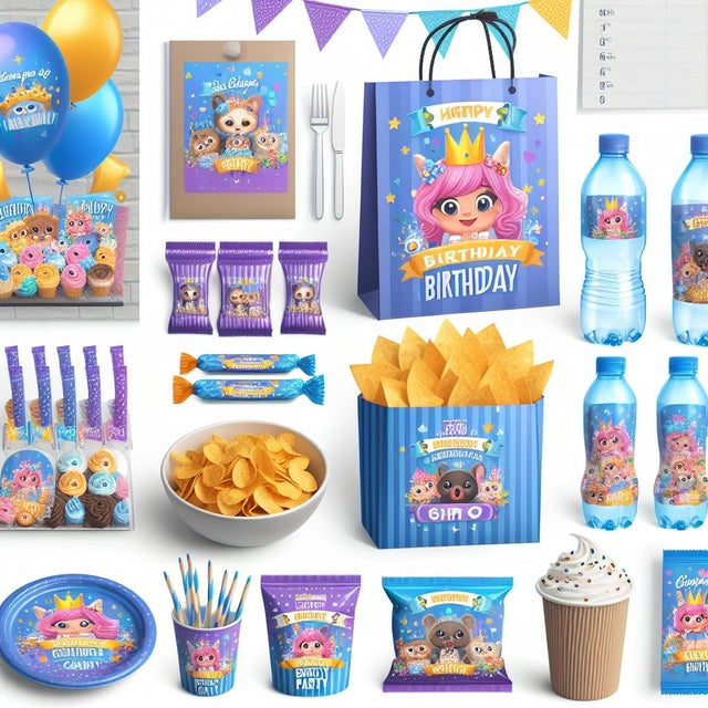 Custom Party Packages, Custom Birthday Party Package, Customized Party ...